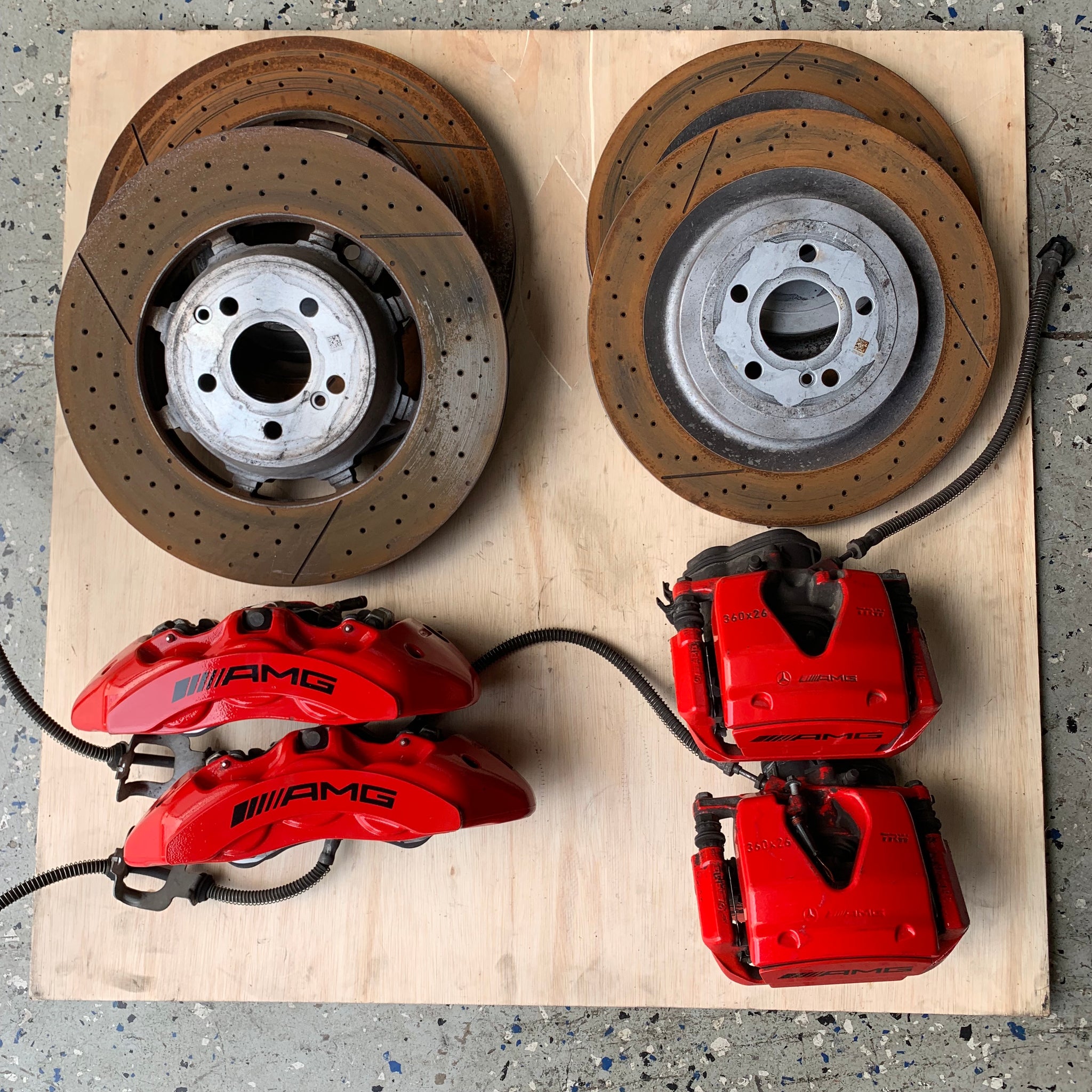 Calipers and Rotors – AMG Spares